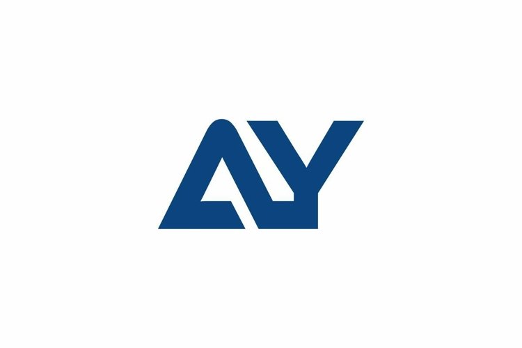 AY Logo design vector template (3697971)