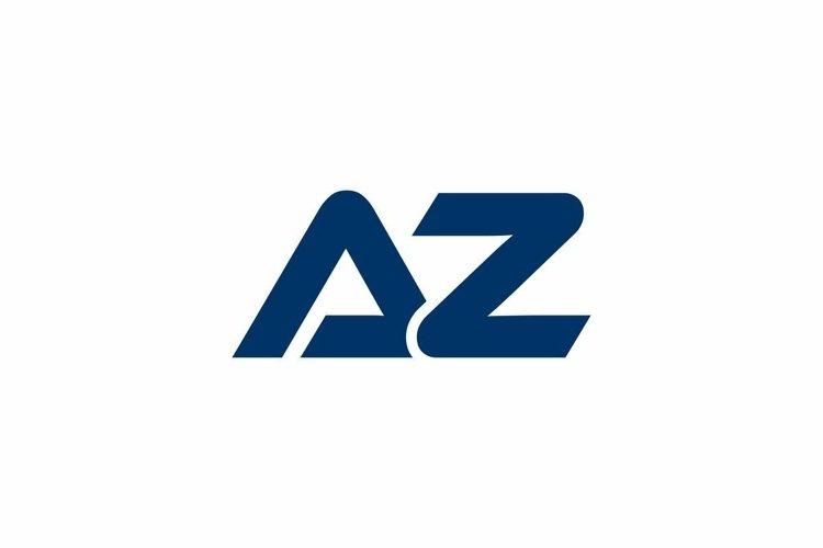 AZ Logo design vector template (3698015)