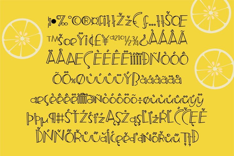 ZP Frozen Lemonade - Free Font of The Week | Font Bundles