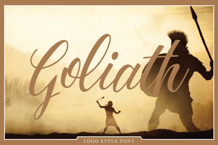 Web Font Goliath Font