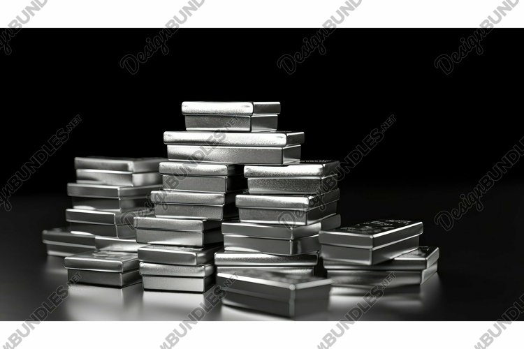 stack silver supply falling