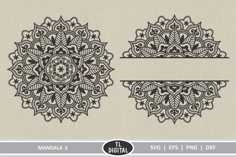 Mandala Design 2 - Zen Graphic - SVG | EPS | PNG | DXF