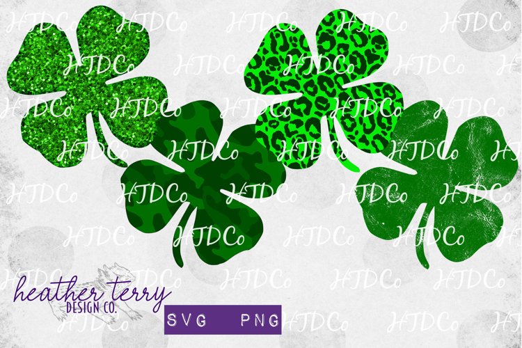 Shamrock sublimation bundle, St Patricks day svg clover (1265034 ...