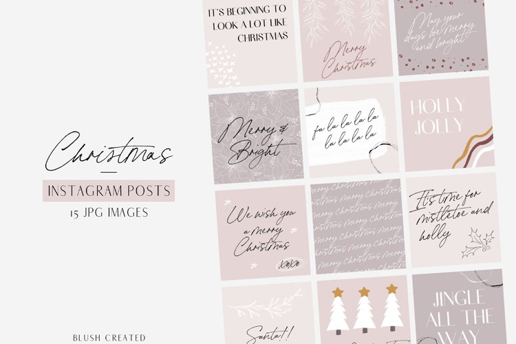 Blush Created | Font Bundles