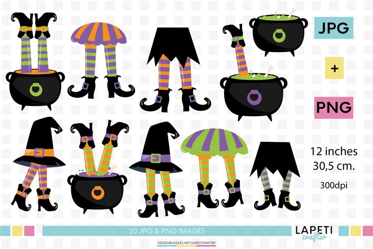 Witch legs clipart png | Halloween scrapbook clipart (901113) | Clipart ...