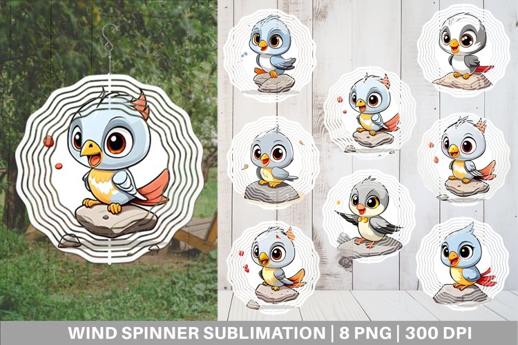 Wind Spinner | Sublimation Spinner Design