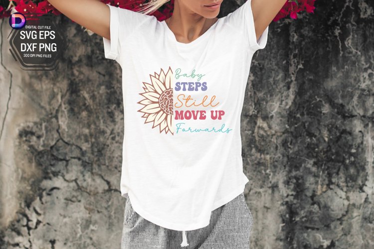 Baby steps still move up forwards SVG