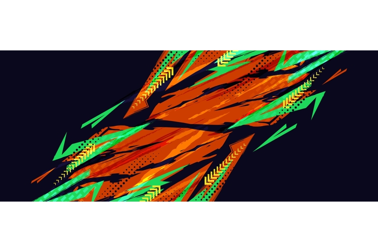 Energetic Abstract Sports Background