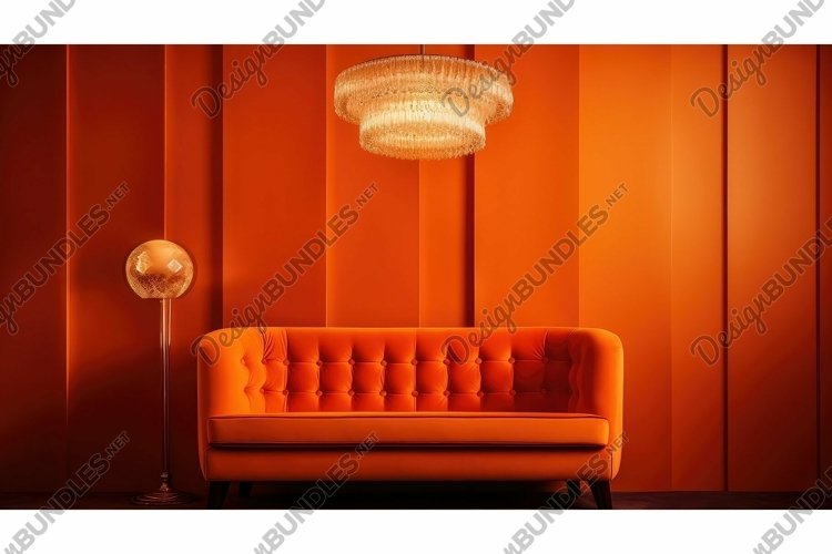 vibrant luxury orange background (4095541)