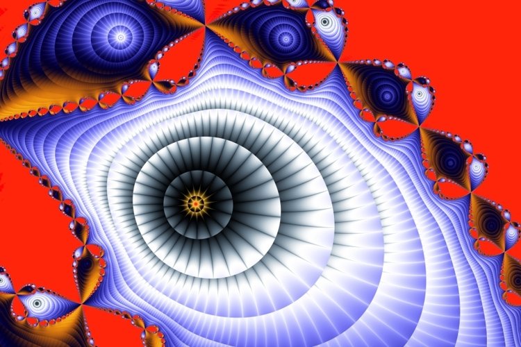 Mathematical art - abstract fractal backgrounds (1779611)