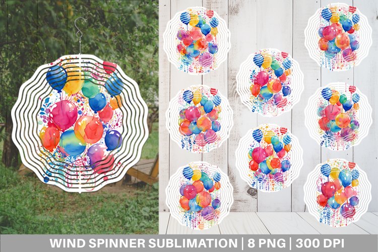 Wind Spinner | Sublimation Spinner Design