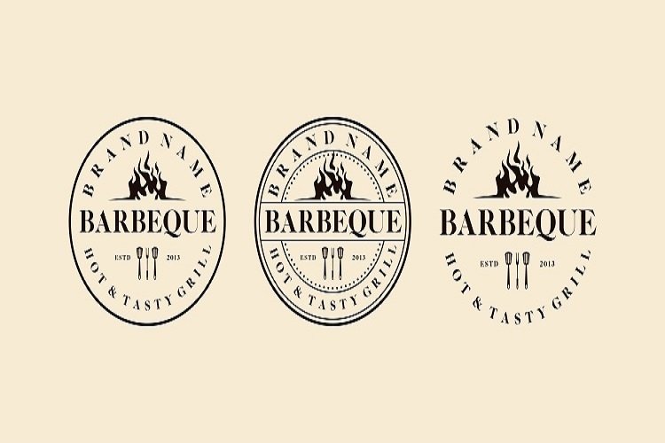 Barbecue Logo Vector design template (4250867)