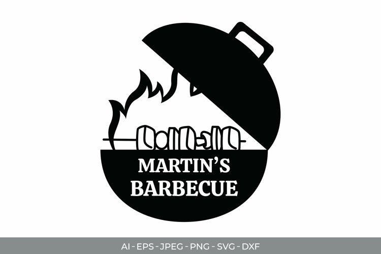 Barbecue Sign SVG
