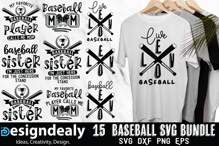 Baseball SVG Bundle | High-Quality Cut Files for Crafts
