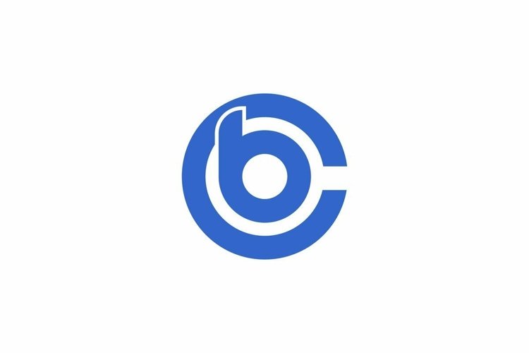 BC CB Logo design vector template (3699748)