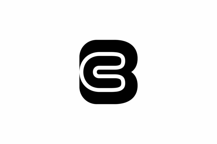BC CB Logo design vector template (3699776)