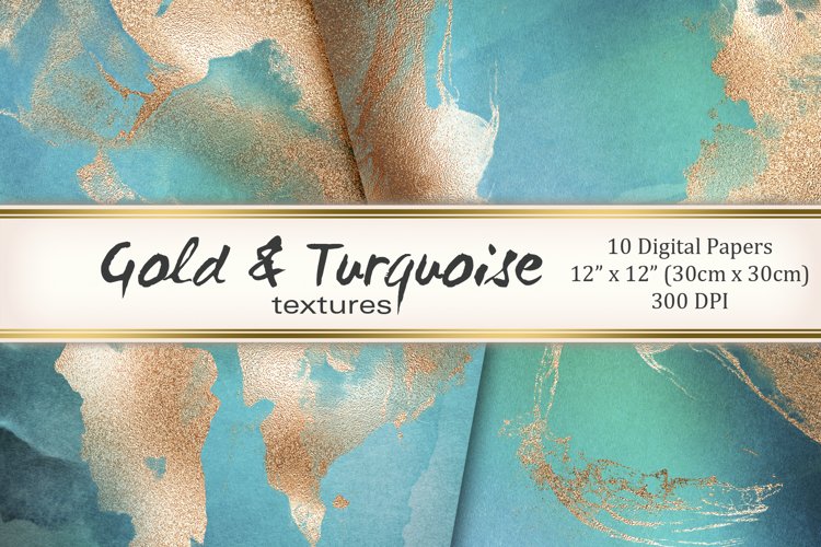Gold&Turquoise (432231)