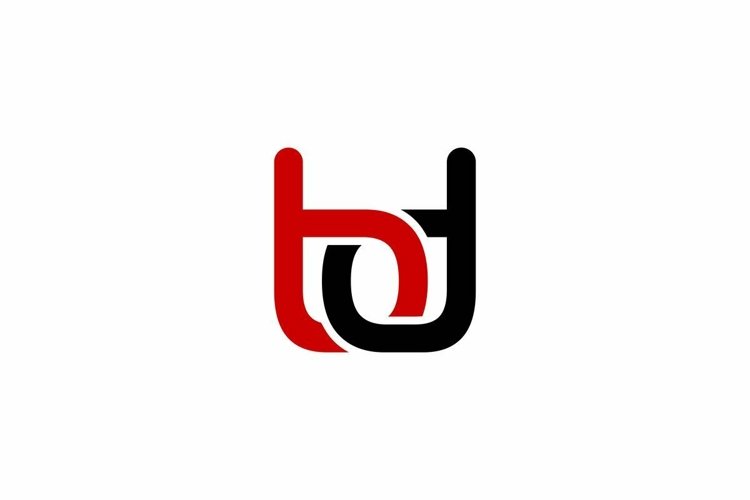 BD logo design vector template (3699794)