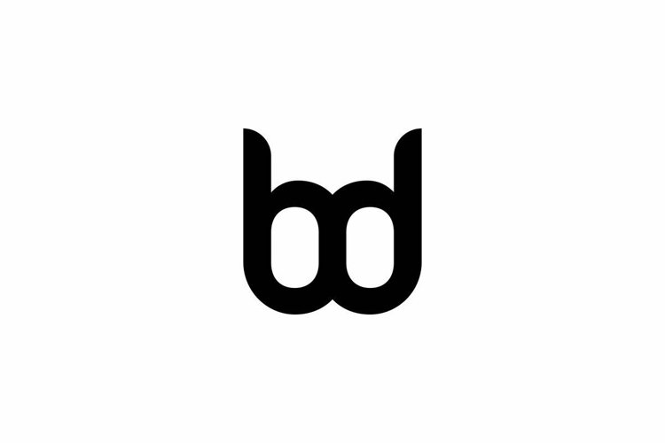 BD logo design vector template (3699809)