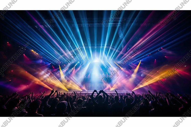 dazzling bright lights background