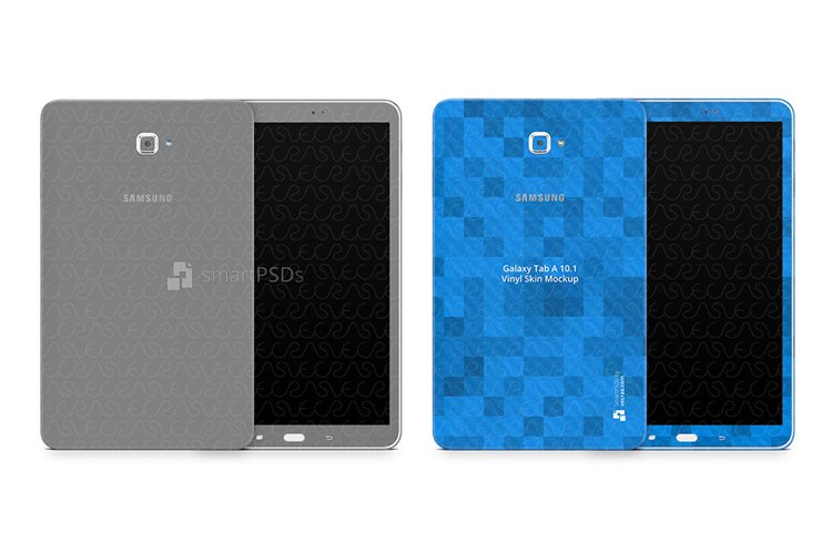 Samsung Galaxy Tab A 10.1 Vinyl Skin Design Template 2016
