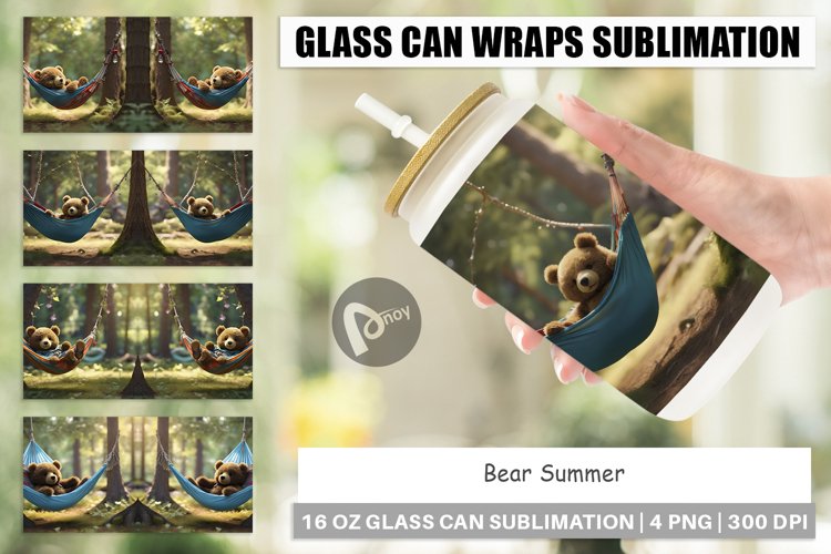 Glass Can Wraps Bundle
