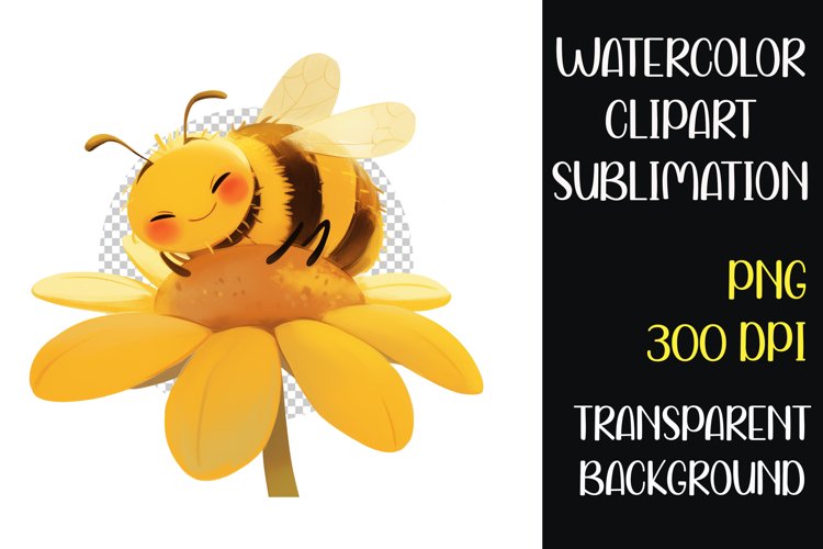 Happy Bee Clipart