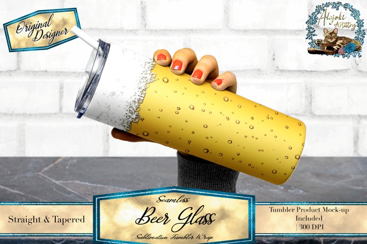 Beer | Sublimation Tumbler Design