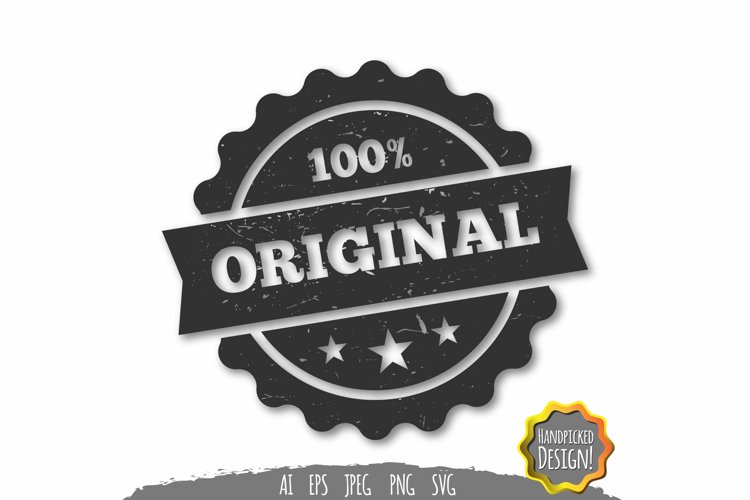 Seal for Original Things - 100 Original