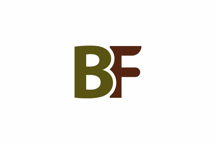 BF logo design vector template (3701872)
