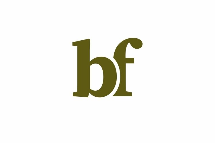 BF logo design vector template (3701873)