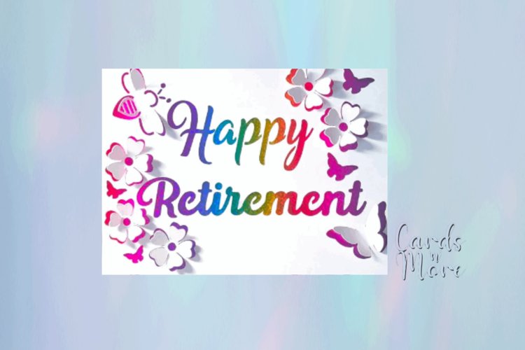 Happy retirement, retirement card, Pop up, 3D, Card (1993921) | Paper ...