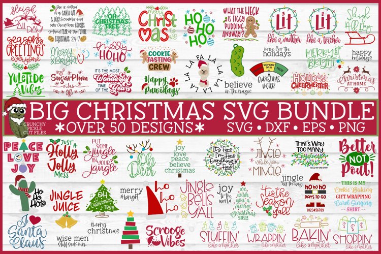 Big Christmas SVG Bundle