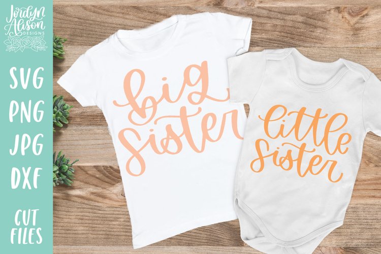 Big Sister Little Sister SVG | Design Bundles