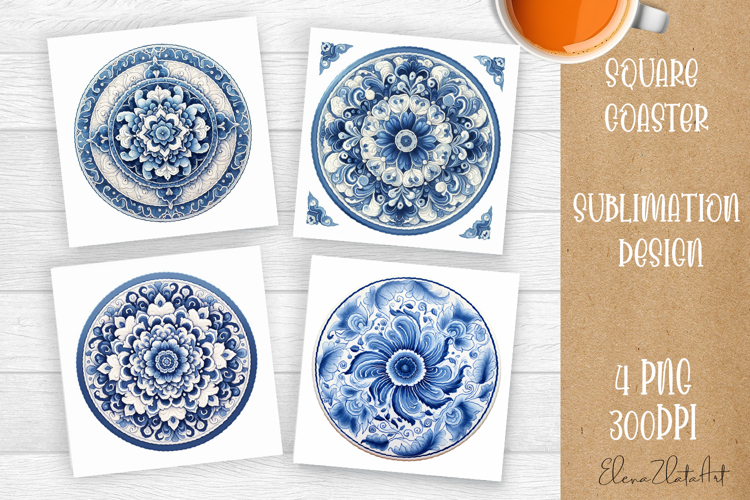 Portugal tile Coaster Design, Azulejo Coaster (5321318)