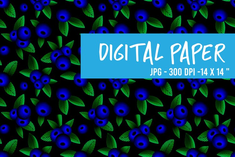 blueberries seamless pattern|blueberries digital paper