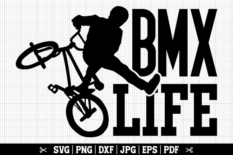 BMX Life SVG, Bmx Svg, Bmx Rider SVG