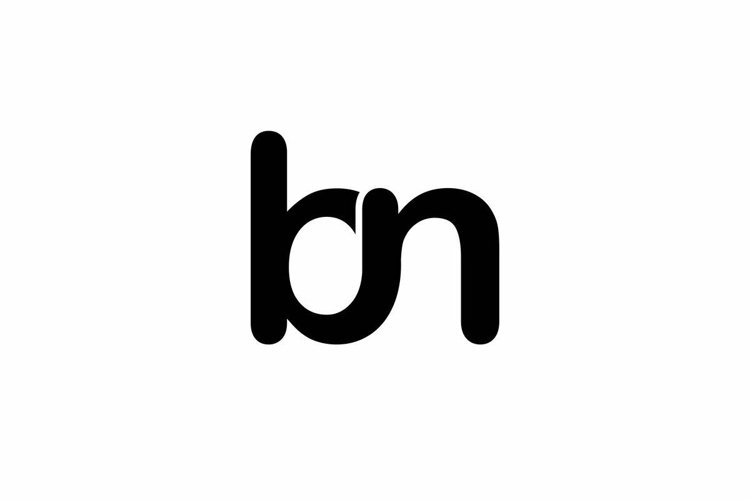 BN logo design vector template (3701980)