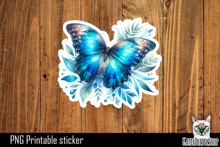 Butterfly Sticker PNG (4814920)