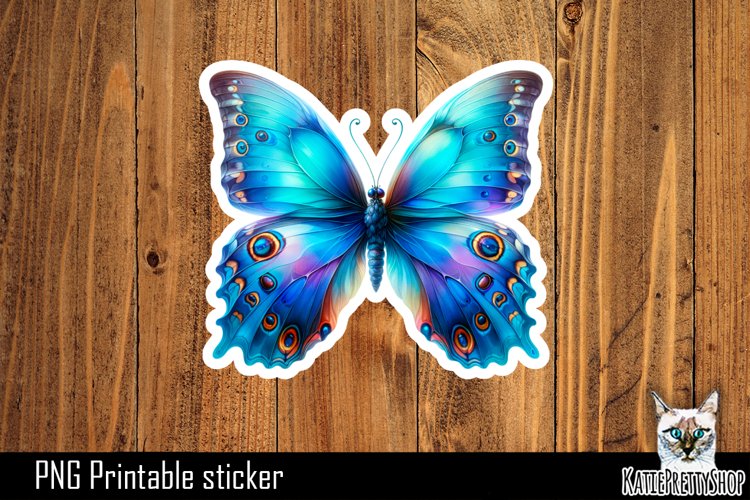Butterfly Sticker PNG (4814952)