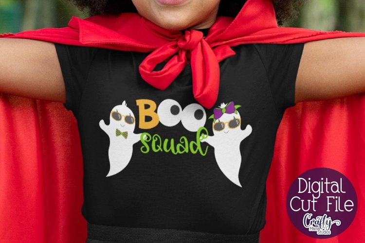 Halloween Svg, Boo Squad Halloween SVG, Ghost SVG (849845) | Cut Files ...