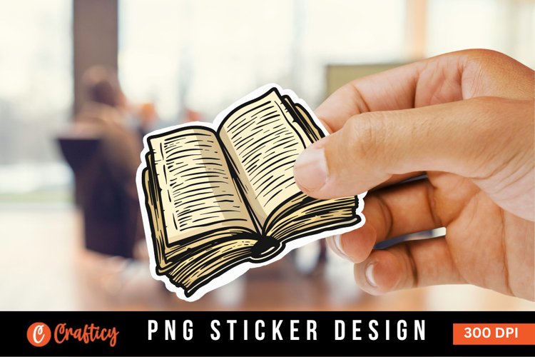 Book Sticker,Book lover Sticker clipart,Printable sticker