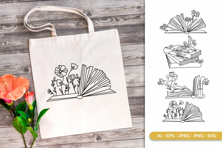 Open Book Svg | Design Bundles