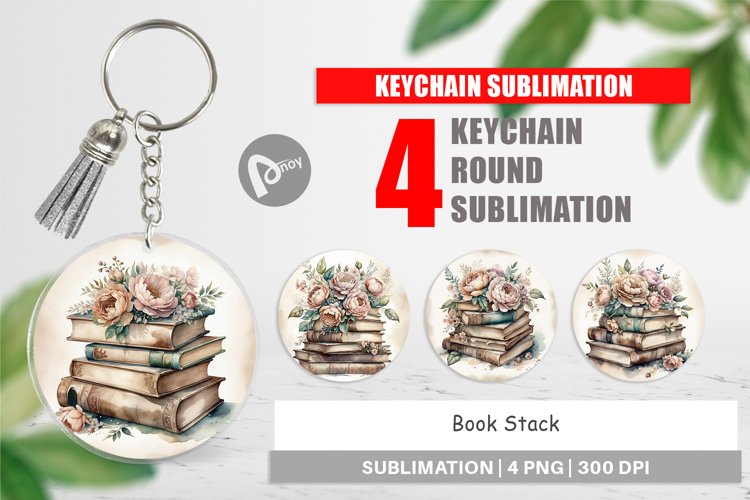 12 Bundle Keychain Sublimation Designs