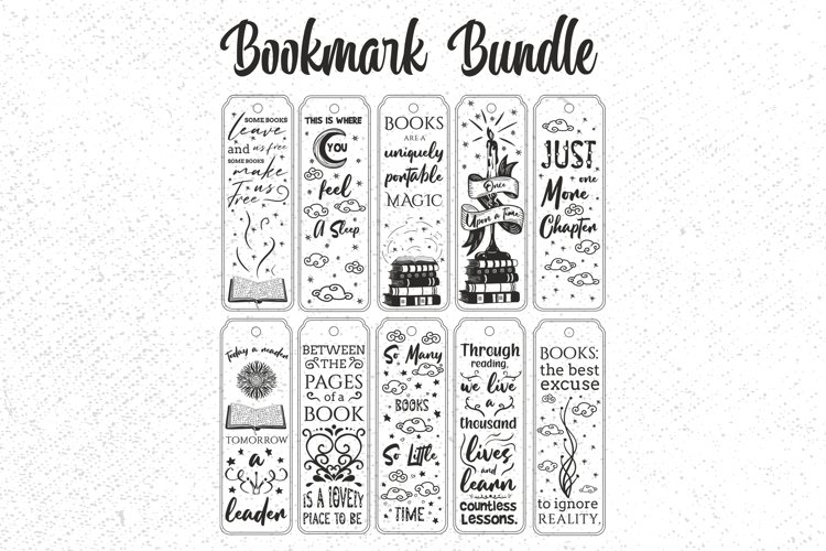 Bookmark Bundle, Bookmark SVG, Bookmark Laser Cut, Laser Cut