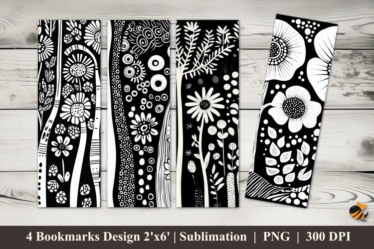 African Pattern Bookmarks Sublimation Design