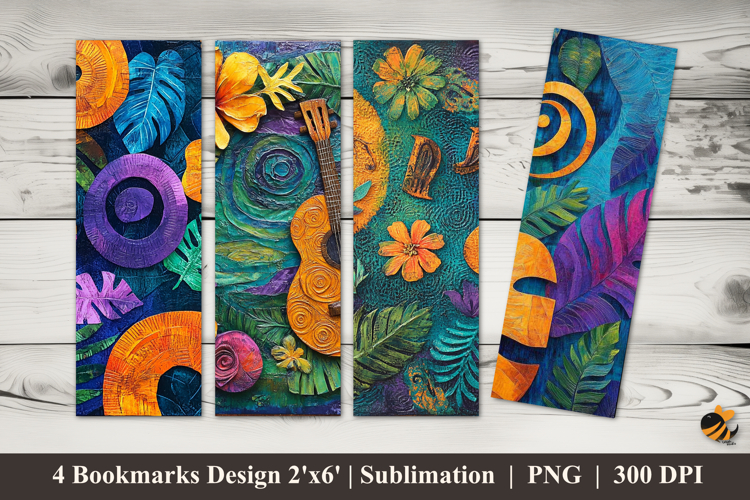 Ethnic Style Bookmarks Sublimation Design