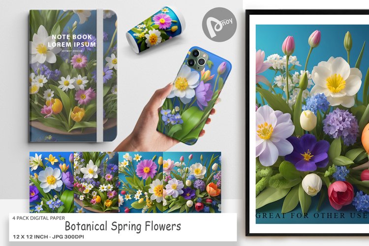 Floral | Digital Paper Seamless Pattern