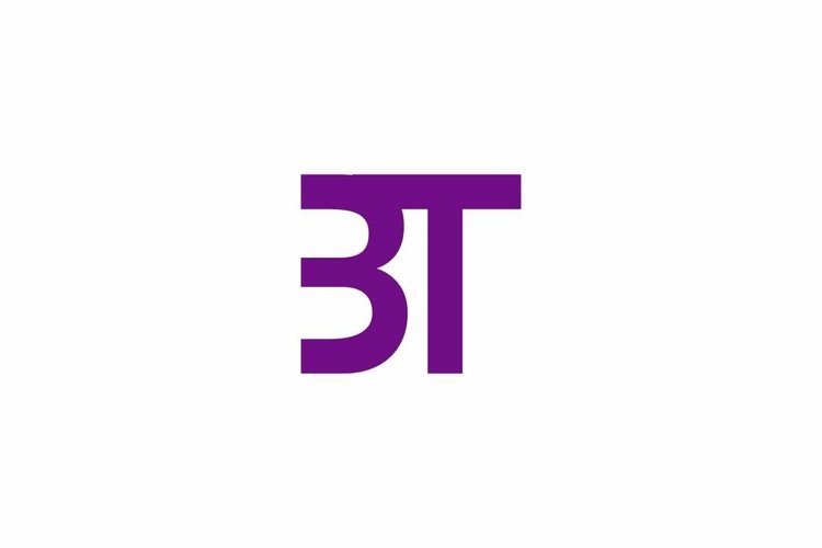 BT Logo design vector template (3702135)