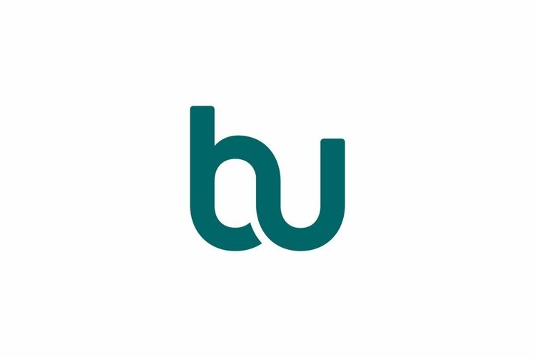 BU logo design vector template (3702148)